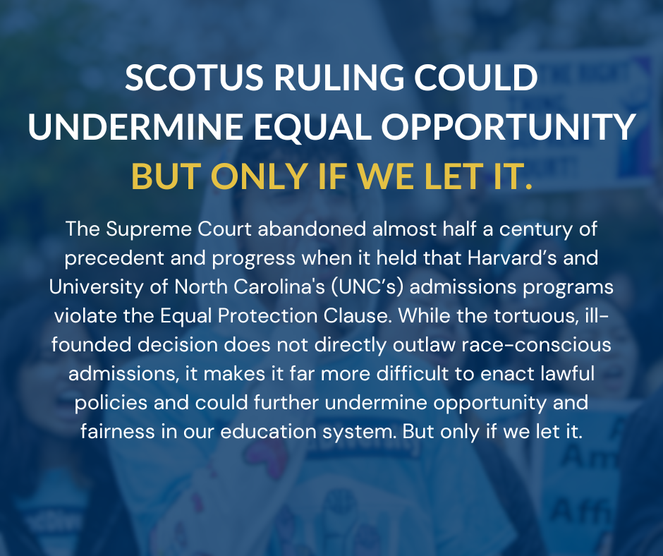 Affirmative Action- Post Decision | Lawyers' Committee for Civil Rights ...